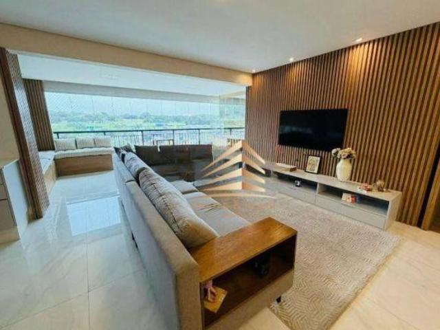 Apartamento com 3 dormitórios à venda, 184 m² por R$ 2.590.000,00 Jardim Flor da Montanha Guarul
