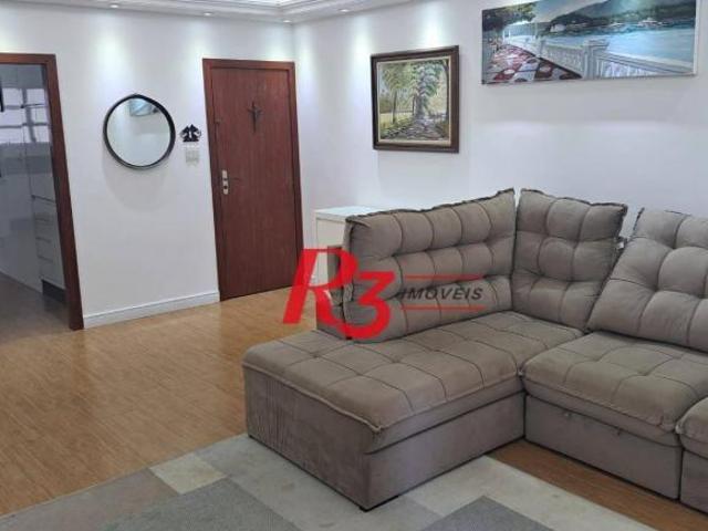 Apartamento com 3 dormitórios à venda, 184 m² por R$ 980.000,00 Gonzaga Santos/SP