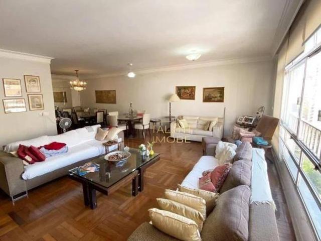 Apartamento com 3 dormitórios à venda, 185 m² por R$ 3.400.000,00 Jardim Paulista São Paulo/SP