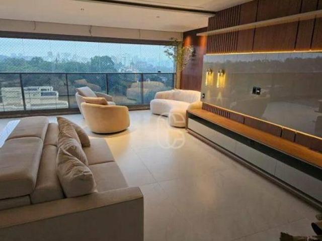 Apartamento com 3 dormitórios à venda, 186 m² por R$ 4.690.000,00 Jardim Fonte do Morumbi São Pa