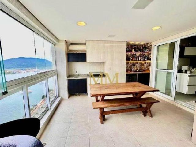 Apartamento com 3 dormitórios à venda, 189 m² por R$ 2.535.000,00 Ponta da Praia Santos/SP