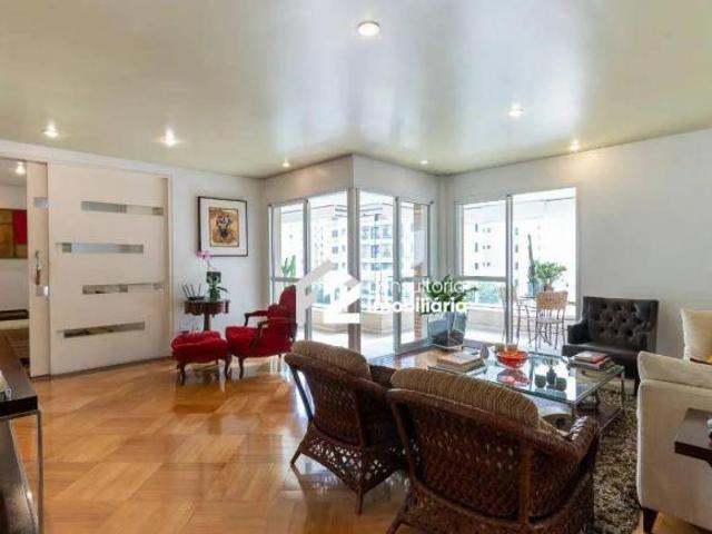 Apartamento com 3 dormitórios à venda, 195 m² por R$ 3.000.000 Moema Índios São Paulo/SP