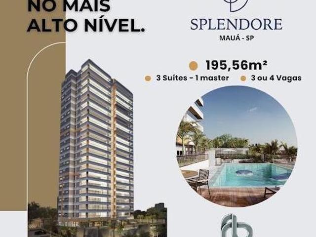 Apartamento com 3 dormitórios à venda, 198 m² por R$ 2.100.000,00 Vila Bocaina Mauá/SP