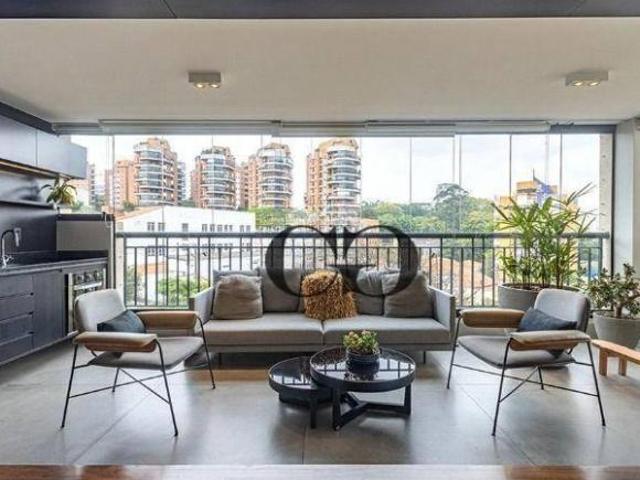Apartamento com 3 dormitórios à venda, 198 m² por R$ 4.200.000,00 Alto de Pinheiros São Paulo/SP