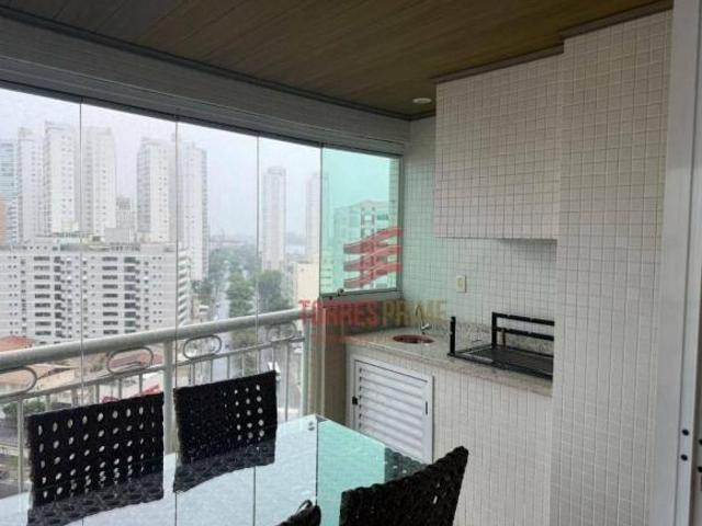 Apartamento com 3 dormitórios à venda, 199 m² por R$ 2.790.000,00 Ponta da Praia Santos/SP