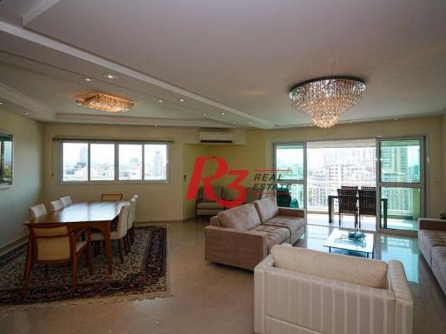 Apartamento à venda, 199 m² por R$ 2.800.000,00 Ponta da Praia Santos/SP
