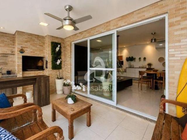 Apartamento com 3 dormitórios à venda, 103 m² por R$ 1.250.000,00 Ponta da Praia Santos/SP