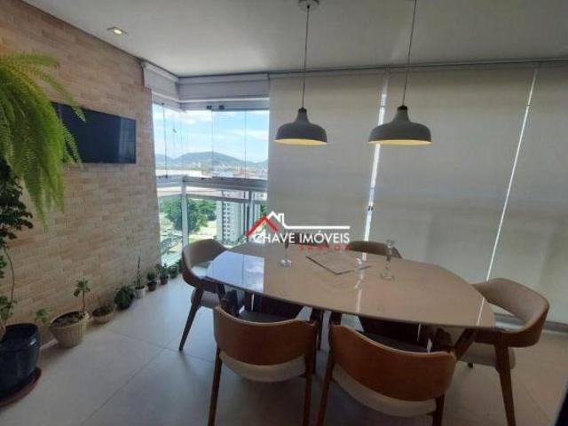 Apartamento com 3 dormitórios à venda, 103 m² por R$ 1.326.000,00 Ponta da Praia Santos/SP