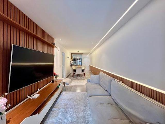 Apartamento com 3 dormitórios à venda, 103 m² por R$ 850.000,00 Canto do Forte Praia Grande/SP