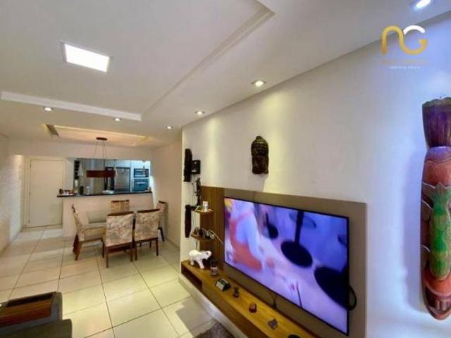 Apartamento com 3 dormitórios à venda, 103 m² por R$ 850.000,00 Canto do Forte Praia Grande/SP