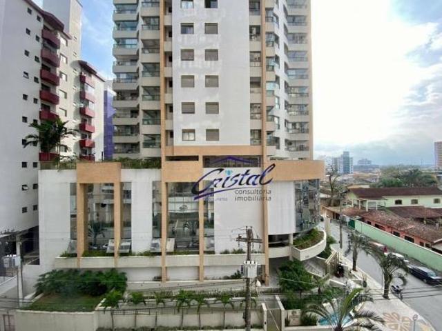 Apartamento com 3 dormitórios à venda, 103 m² por R$ 850.000 Canto do Forte Praia Grande/SP