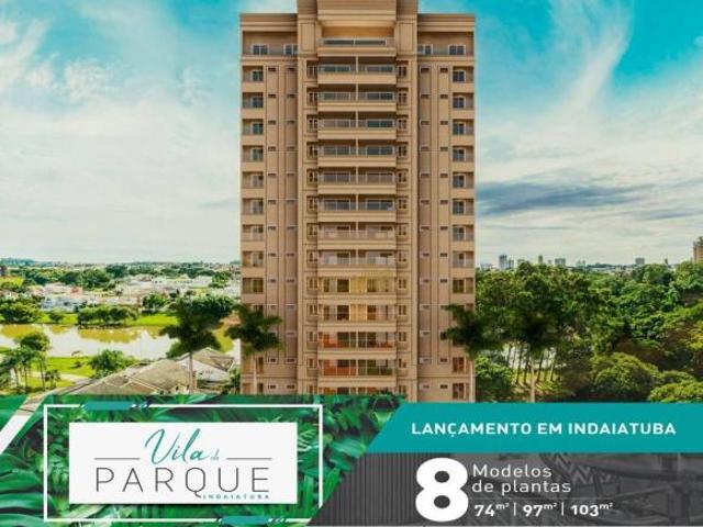 Apartamento com 3 dormitórios à venda, 103 m² por R$ 937.490,60 Edifício Vila do Parque Indaiatu