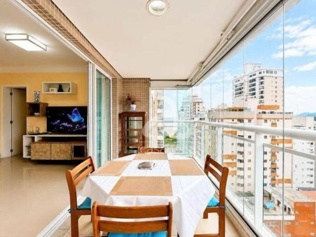 Apartamento com 3 dormitórios à venda, 100 m² por R$ 1.330.000,00 José Menino Santos/SP