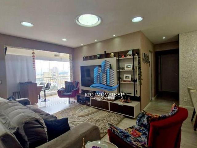 Apartamento com 3 dormitórios à venda, 100 m² por R$ 1.330.000,00 Santa Paula São Caetano do Sul