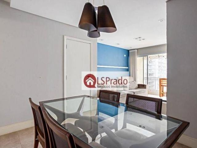 Apartamento com 3 dormitórios à venda, 100 m² por R$ 1.800.000,00 Brooklin São Paulo/SP