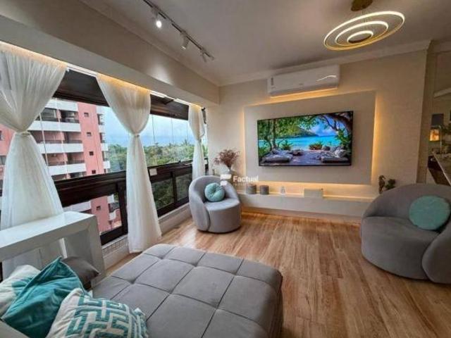 Apartamento com 3 dormitórios à venda, 100 m² por R$ 2.750.000,00 Riviera de São Lourenço Bertio