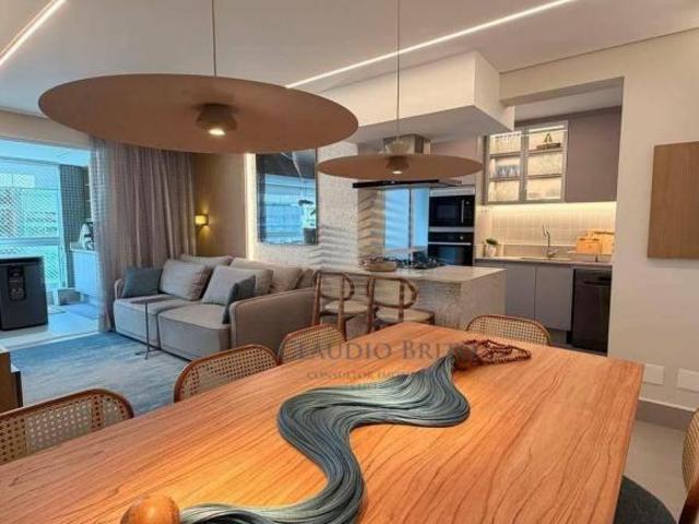 Apartamento com 3 dormitórios à venda, 100 m² por R$ 3.400.000,00 Riviera Módulo 8 Bertioga/SP