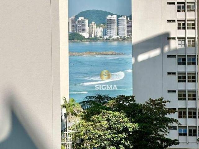 Apartamento com 3 dormitórios à venda, 100 m² por R$ 580.000,00 Pitangueiras Guarujá/SP