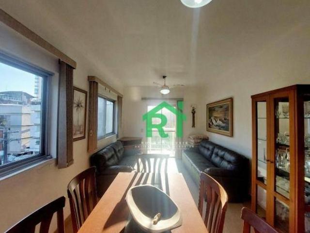 Apartamento com 3 dormitórios à venda, 100 m² por R$ 520.000 Enseada Guarujá/SP