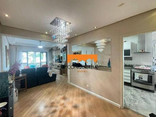 Apartamento com 3 dormitórios à venda, 100 m² por R$ 650.000,00 Vila Caminho do Mar São Bernardo