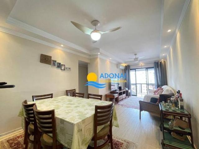 Apartamento com 3 dormitórios à venda, 100 m² por R$ 685.000,00 Pitangueiras Guarujá/SP