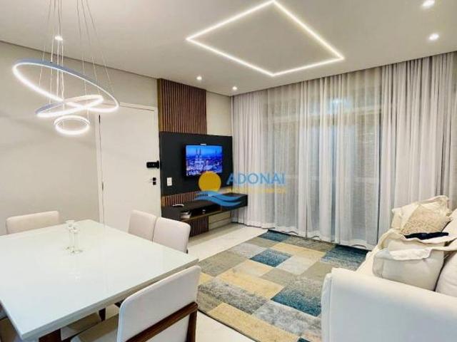 Apartamento com 3 dormitórios à venda, 100 m² por R$ 770.000,00 Pitangueiras Guarujá/SP