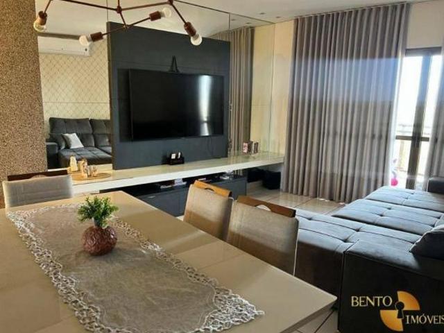 Apartamento com 3 dormitórios à venda, 100 m² por R$ 799.000 Jardim Santa Marta Cuiabá/MT