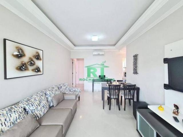 Apartamento com 3 dormitórios à venda, 100 m² por R$ 730.000,00 Enseada Guarujá/SP