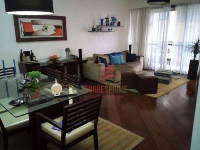 Apartamento com 3 dormitórios à venda, 100 m² por R$ 860.000,00 Embaré Santos/SP