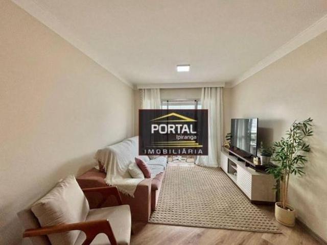 Apartamento com 3 dormitórios à venda, 100 m² por R$ 860.000,00 Ipiranga São Paulo/SP