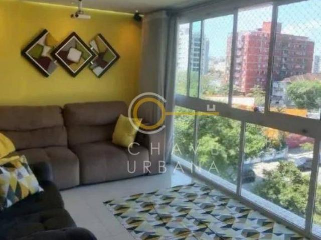 Apartamento com 3 dormitórios à venda, 100 m² por R$ 827.000,00 Marapé Santos/SP