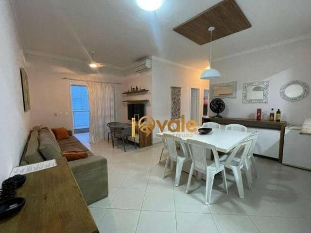 Apartamento com 3 dormitórios à venda, 100 m² Praia Grande Ubatuba/SP