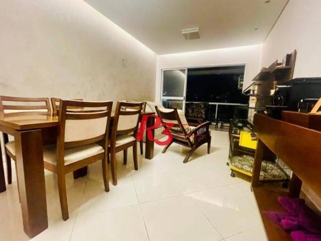 Apartamento com 3 dormitórios à venda, 101 m² por R$ 1.400.000,00 Aparecida Santos/SP
