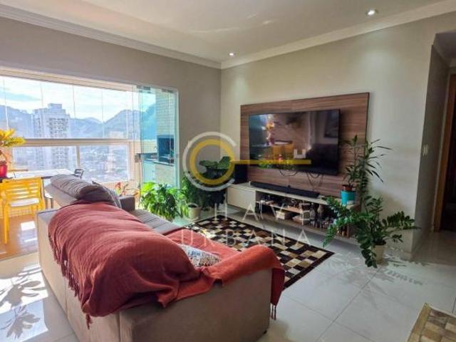 Apartamento com 3 dormitórios à venda, 102 m² por R$ 1.070.000,00 Boa Vista São Vicente/SP