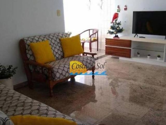 Apartamento com 3 dormitórios à venda, 102 m² por R$ 580.000,00 Caiçara Praia Grande/SP