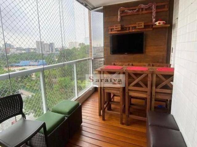 Apartamento com 3 dormitórios à venda, 102 m² por R$ 950.000,00 Vila Baeta Neves São Bernardo do