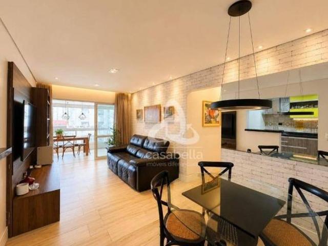 Apartamento com 3 dormitórios à venda, 102 m² por R$ 980.000,00 Campo Grande Santos/SP