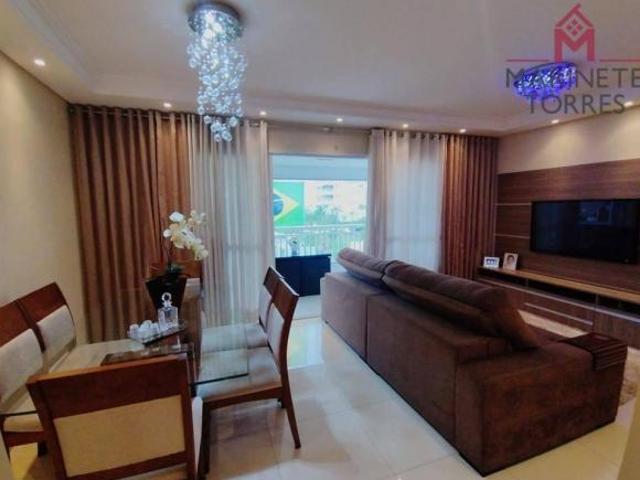 Apartamento com 3 dormitórios à venda, 107 m² por R$ 1.050.000,00 Vila Lusitânia São Bernardo do