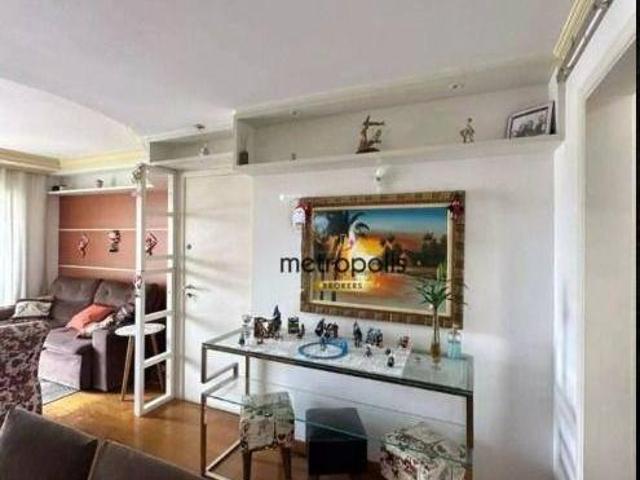 Apartamento com 3 dormitórios à venda, 107 m² por R$ 860.000,00 Vila Baeta Neves São Bernardo do