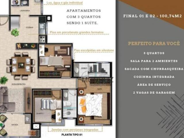 Apartamento com 3 dormitórios à venda, 107 m² por R$ 905.000,00 Vila Izabel Curitiba/PR