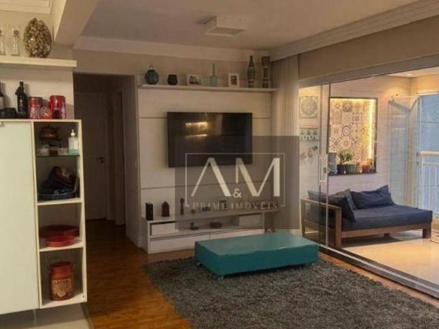 Apartamento com 3 dormitórios à venda, 104 m² por R$ 1.490.000 Rua Templários, 325 Jardim Anália