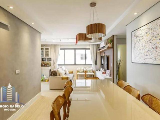 Apartamento com 3 dormitórios à venda, 104 m² por R$ 1.895.000,00 Moema São Paulo/SP