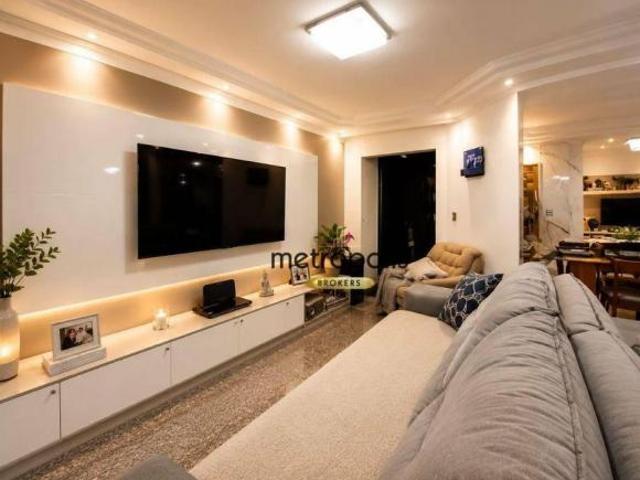 Apartamento com 3 dormitórios à venda, 104 m² por R$ 810.000,00 Santa Paula São Caetano do Sul/S