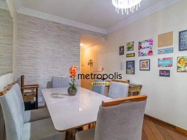 Apartamento com 3 dormitórios à venda, 104 m² por R$ 815.000,00 Santa Paula São Caetano do Sul/S