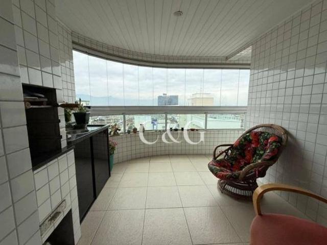 Apartamento com 3 dormitórios à venda, 105 m² por R$ 530.000,00 Vila Guilhermina Praia Grande/SP