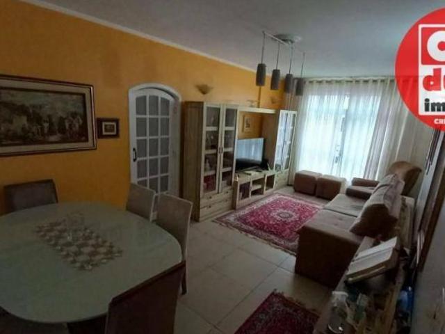 Apartamento com 3 dormitórios à venda, 105 m² por R$ 740.000,00 Ponta da Praia Santos/SP