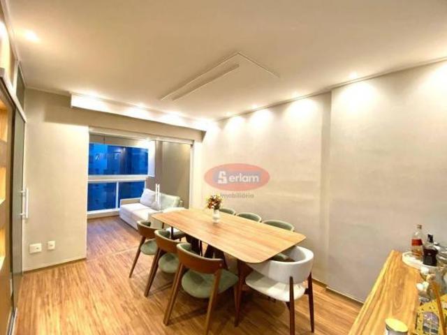 Apartamento com 3 dormitórios à venda, 106 m² por R$ 1.200.000,00 Pompéia Santos/SP