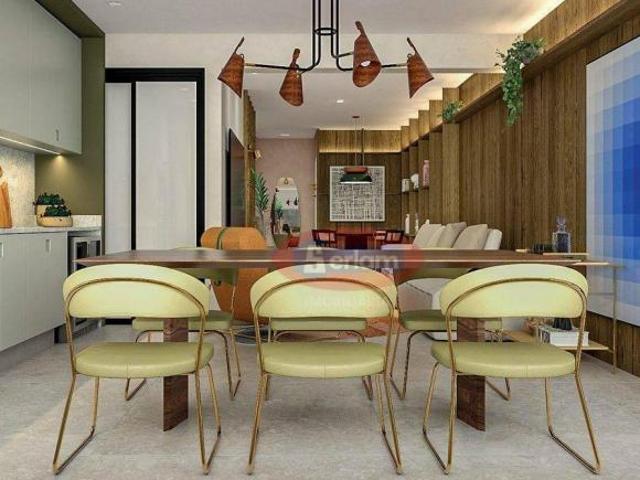 Apartamento com 3 dormitórios à venda, 106 m² por R$ 1.585.872,33 Boqueirão Santos/SP