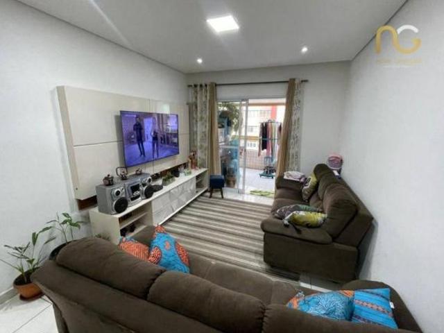 Apartamento com 3 dormitórios à venda, 106 m² por R$ 690.000,00 Tupi Praia Grande/SP