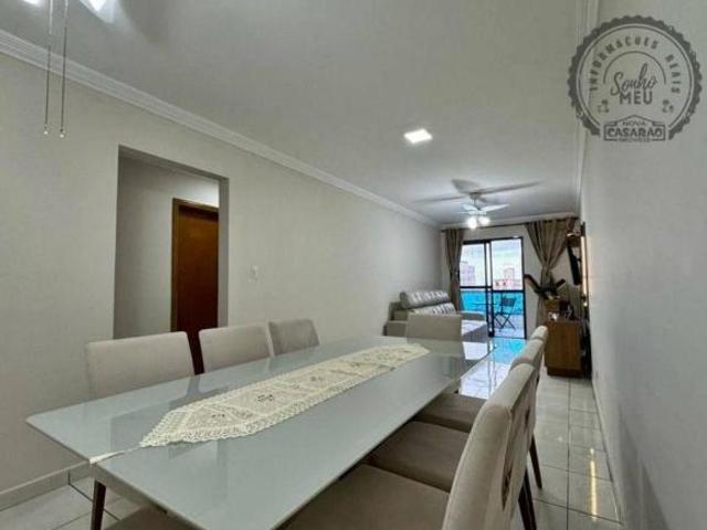 Apartamento com 3 dormitórios à venda, 106 m² por R$ 800.000,00 Vila Guilhermina Praia Grande/SP